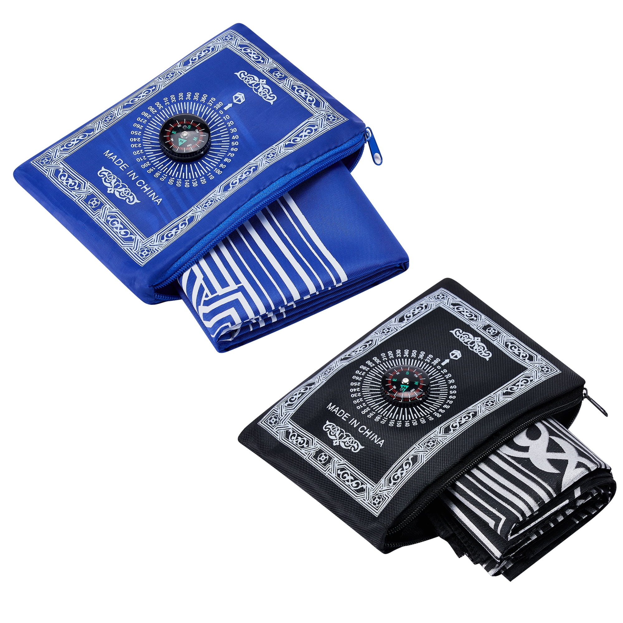Portable Travel Prayer Mat with Compass, Waterproof Polyester Prayer ...