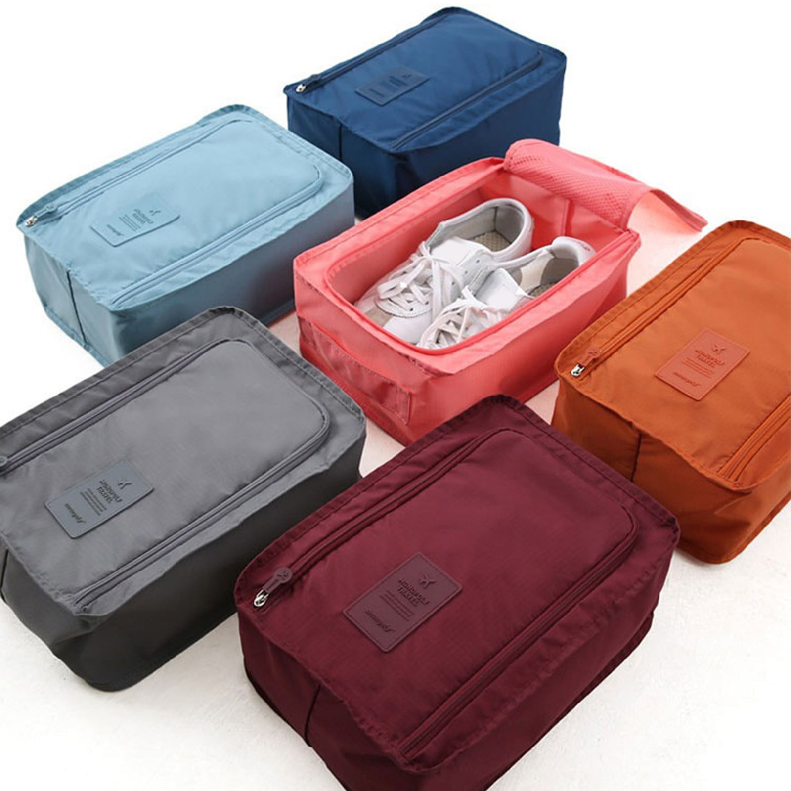 Portable Travel Shoe Storage Bag, Multifunctional Foldable Shoe ...