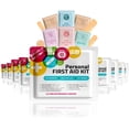 Portable Travel Size First Aid Kit - 10 Pack MULTI-COLOR - Walmart.com