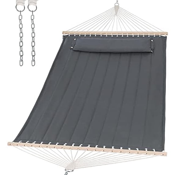 Portable Tree Hammock with Hardwood Spreader Bar, Extra Large Soft ...