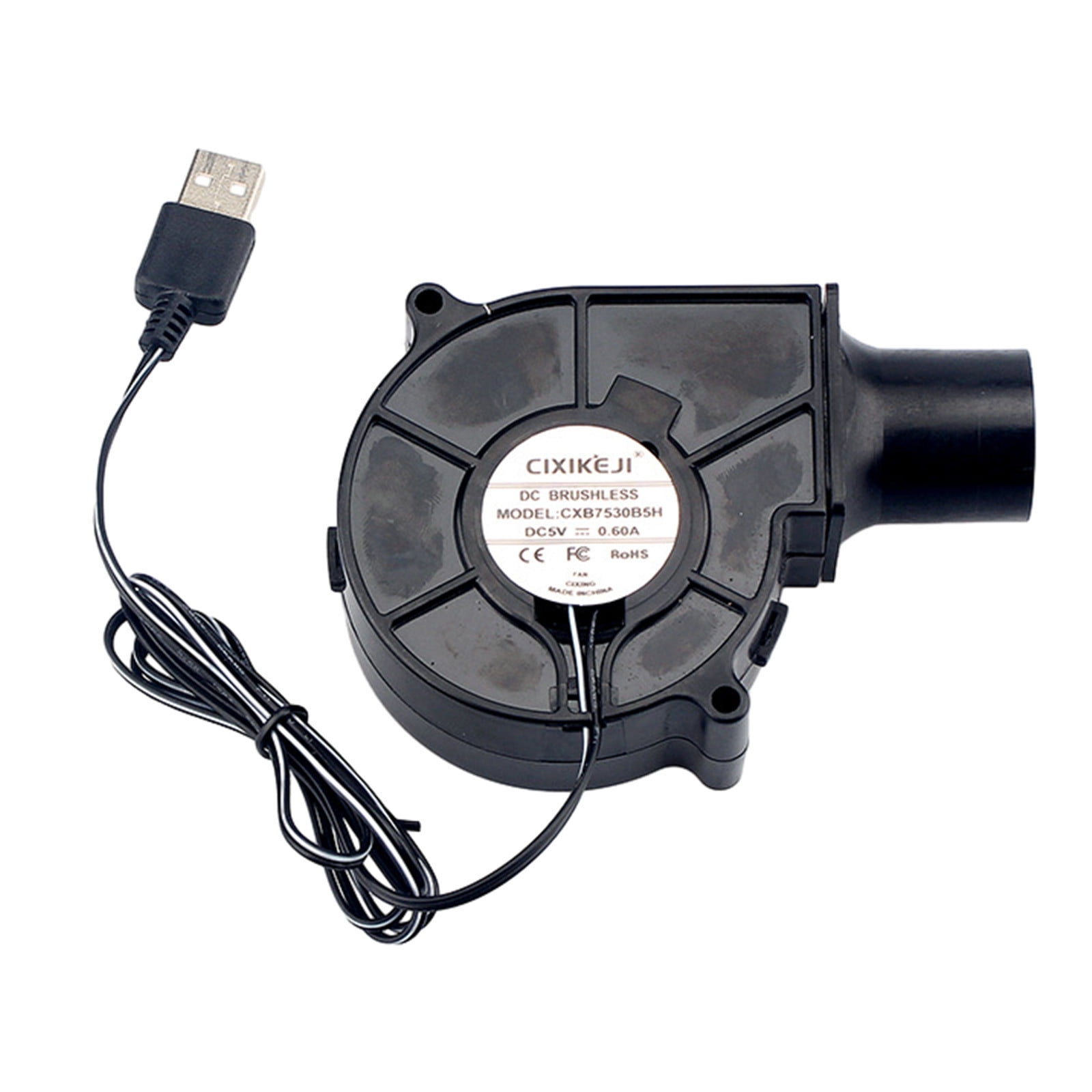 Portable Turbo Blower with Speed Control, 75mm x 30mm Variable Speed ...