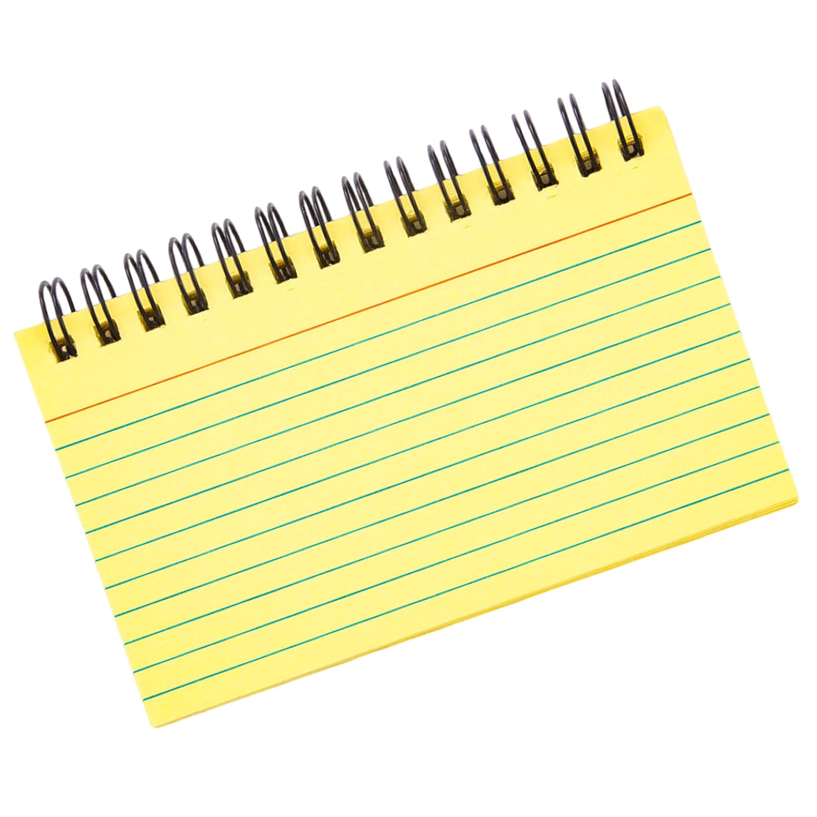 Portable Twin-Coil Notepad 50 Lined Sheets 4.9x2.9Inch Writing Pad ...