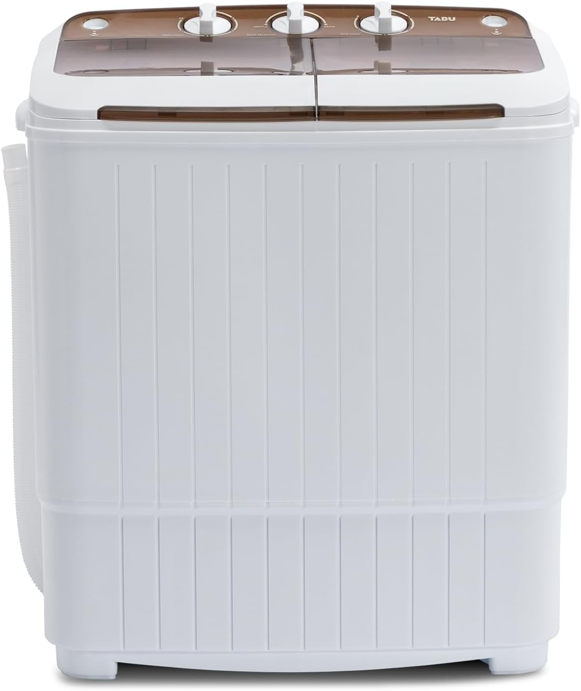 Portable Twin Tub 16.5lbs Mini Washing Machine,Compact Semi-automatic ...