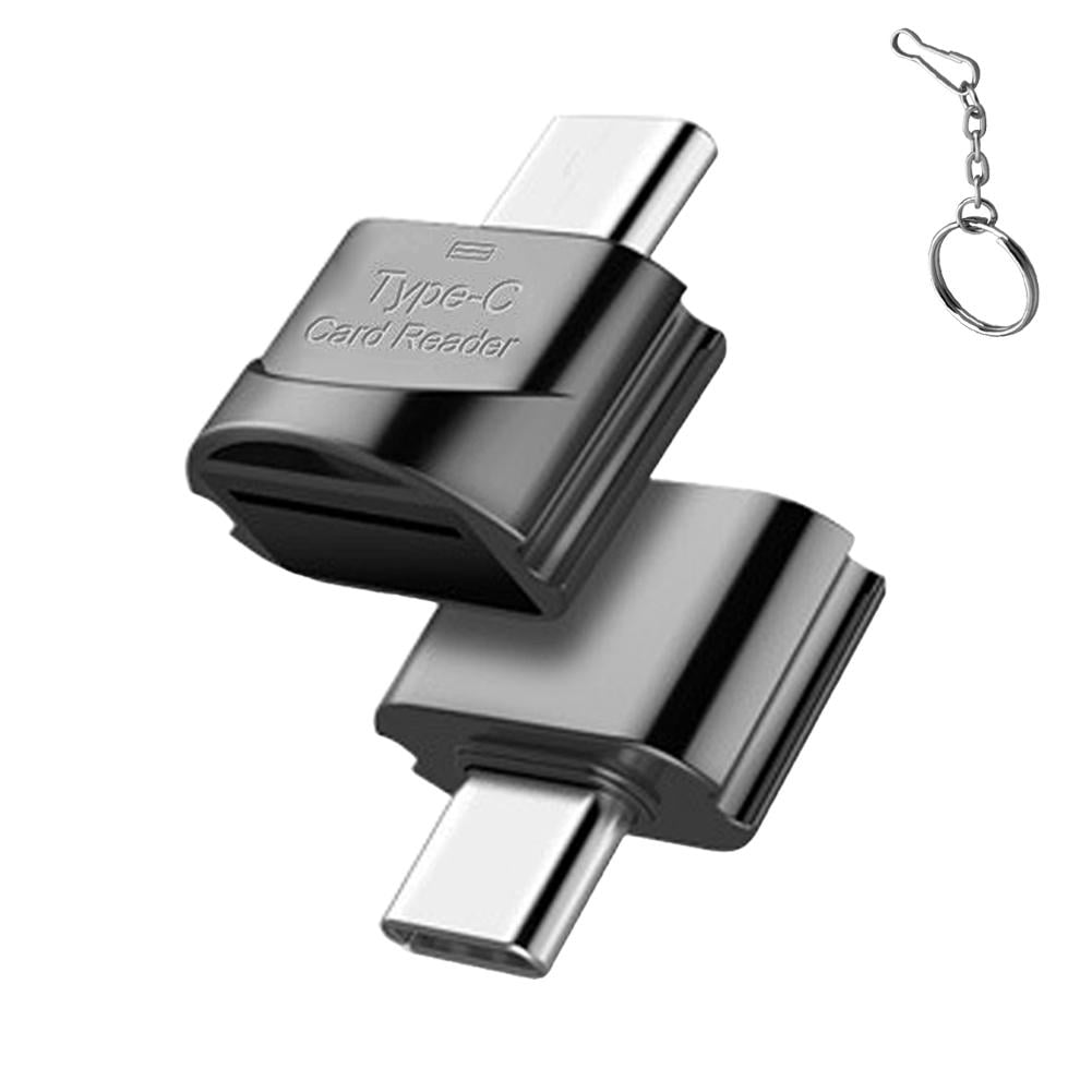 Portable Type-C Mobile Card Reader Supports TF Card Plug and Play ...