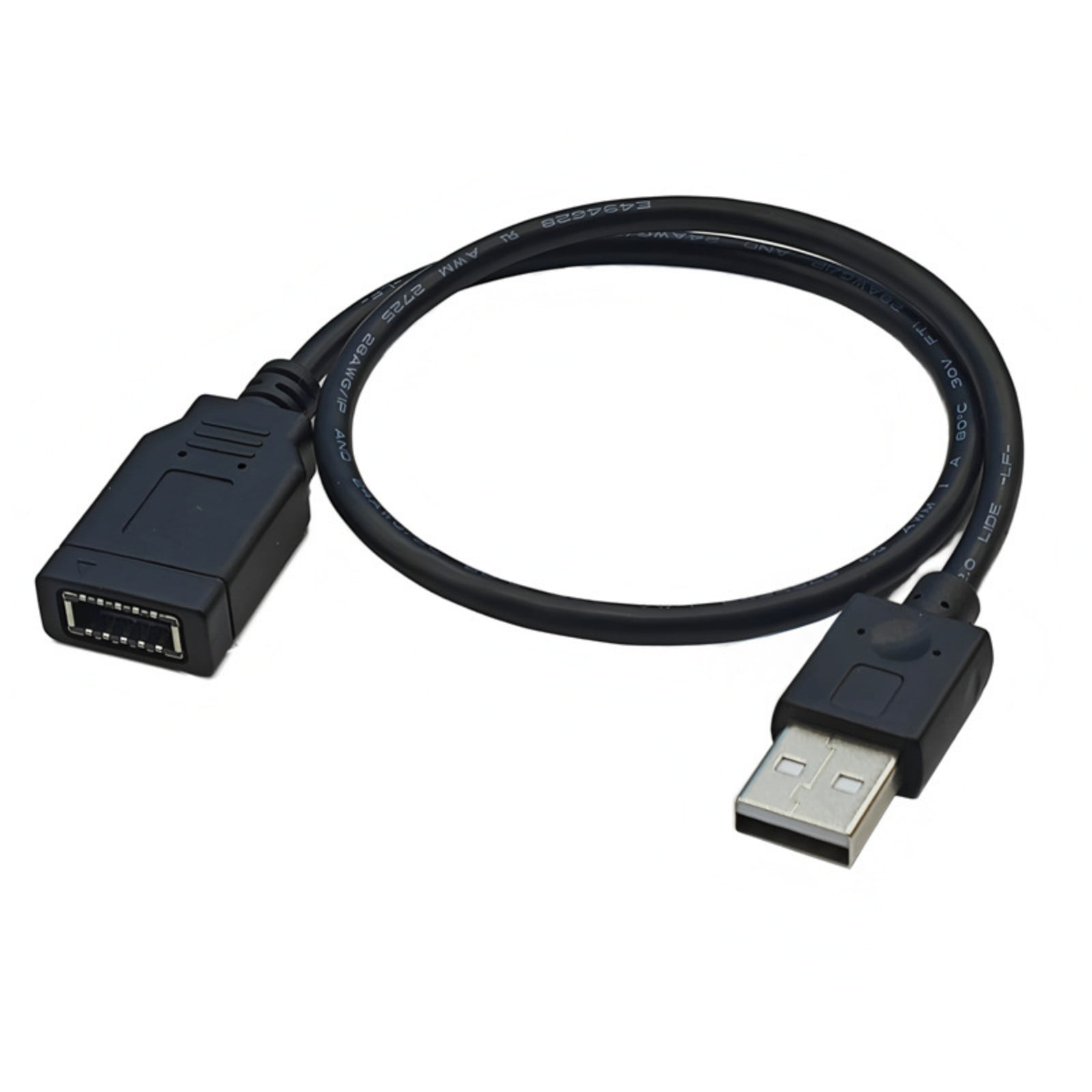 Portable USB A 2.0 Male to Type E Type C Front End Panel Connector ...