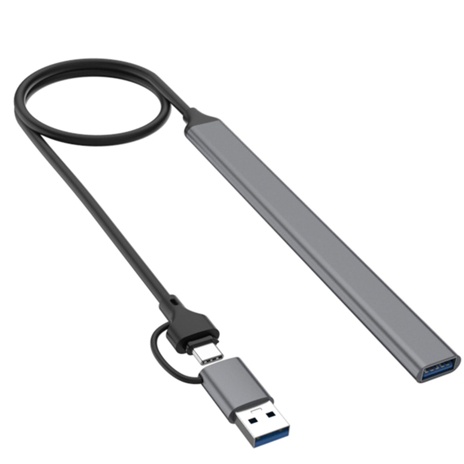 Portable USB A USB C Hub to USB 3.0 and USB 2.0 Adapter Accessory for ...