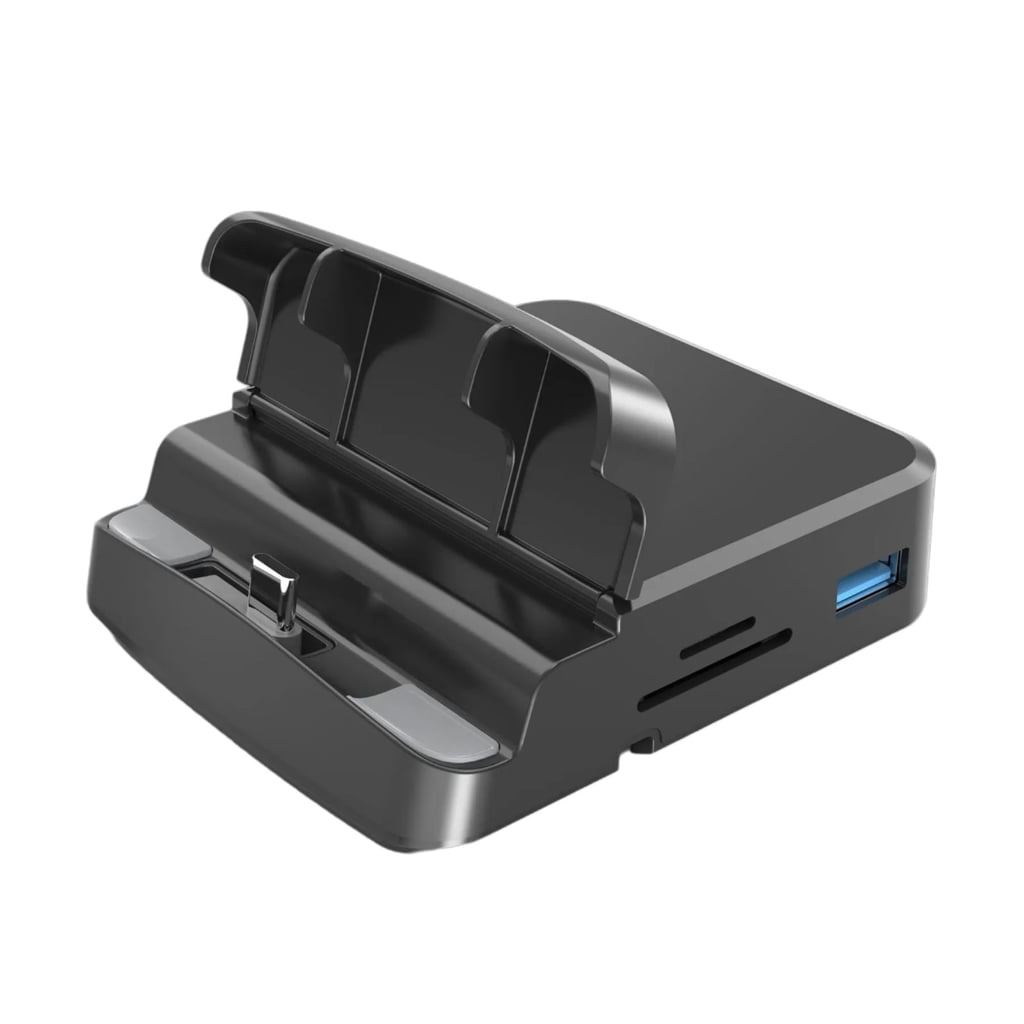 Portable USB C Docking Station With Memory Card Reader Slot PD Charging Port - Walmart.com