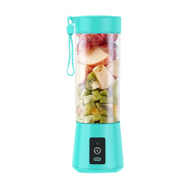 Portable USB C Rechargeable Food - Mini Travel Smoothie Maker with Self ...