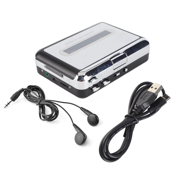Portable USB Cassette Tape to PC MP3 Digital Converter Audio Music ...