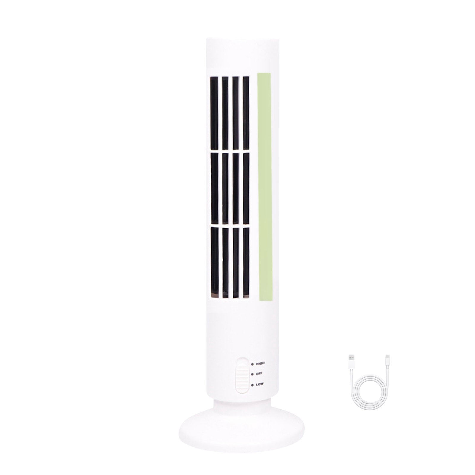 Portable USB Desk Fan | 2-Speed Natural Wind Cooling Fan | 10.5cm x ...