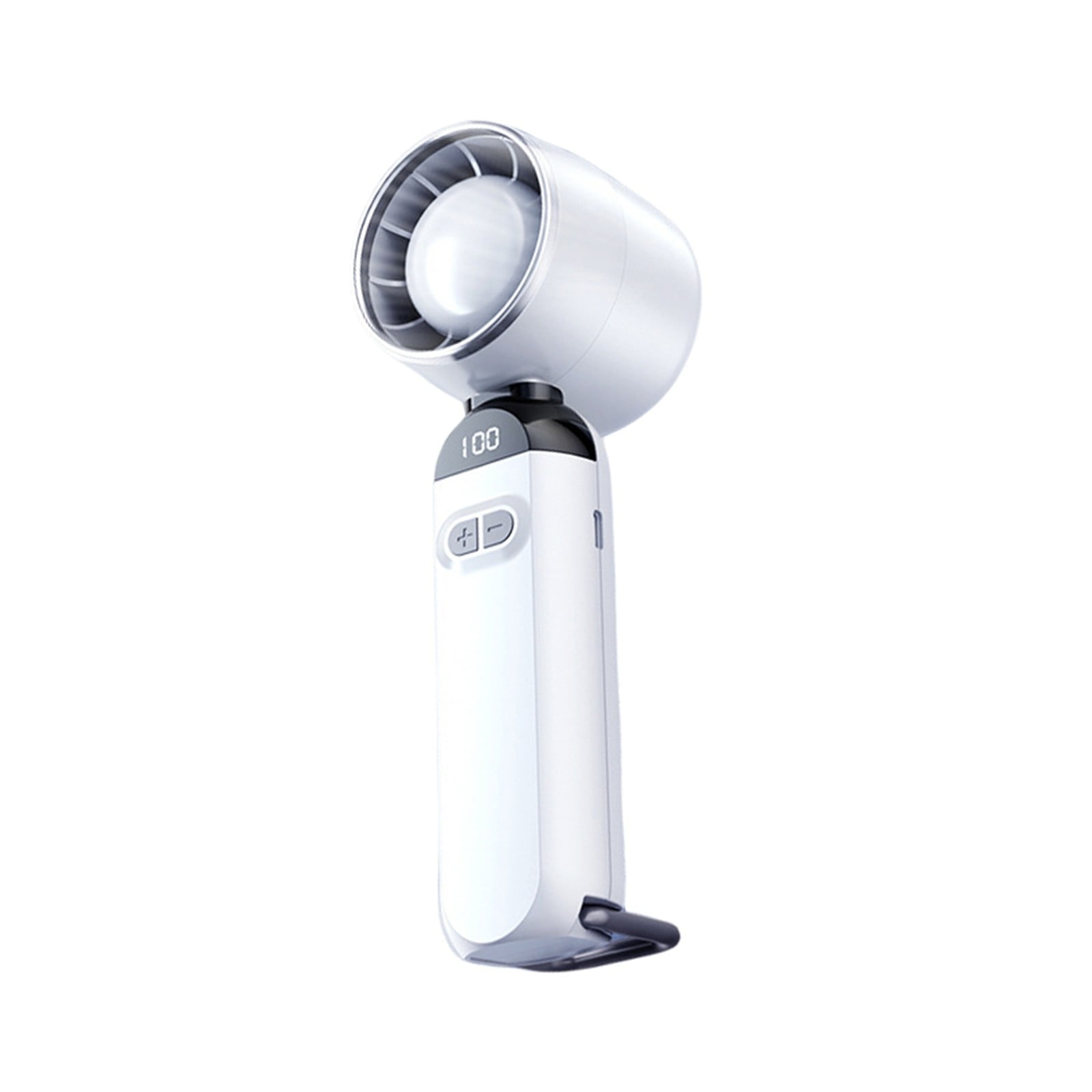 USB Fans Portable Handheld Fan with Adjustable Speed and Power Display ...