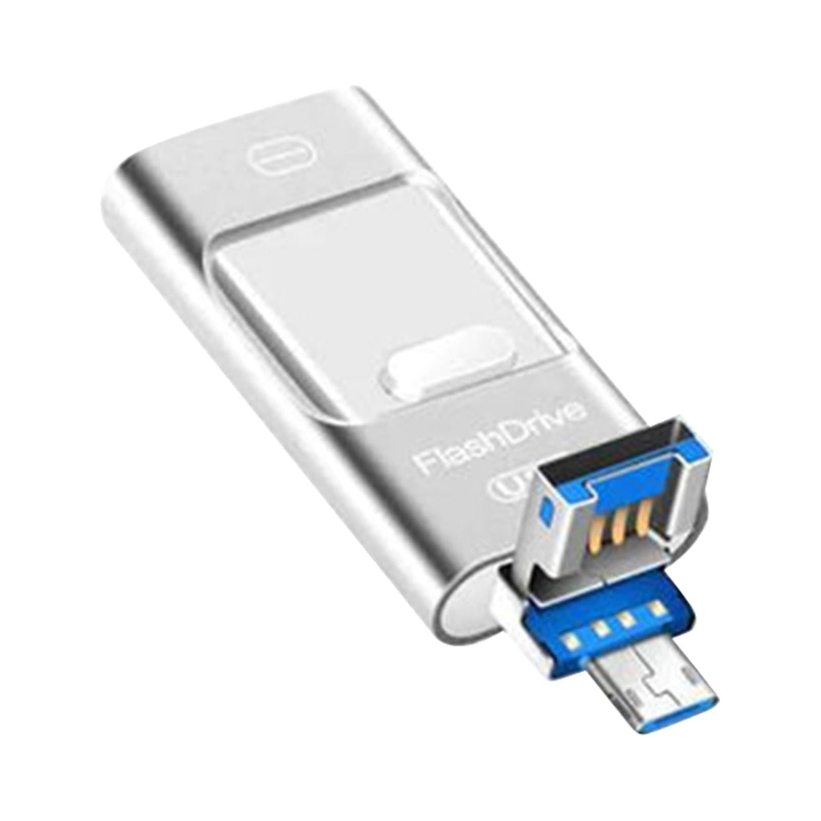 Portable USB Flash Drive For I-Phone, I-Pad & Android 3-in-1 8G Metal ...