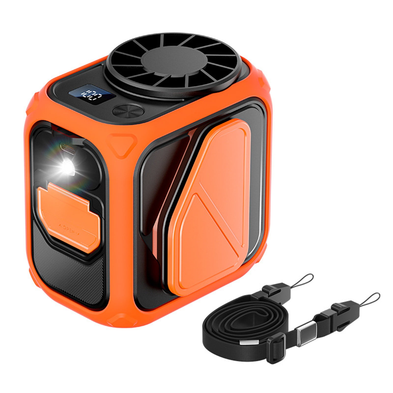 Portable USB Hands Personal Fan Rechargeable Outdoor Hanging Fan With ...