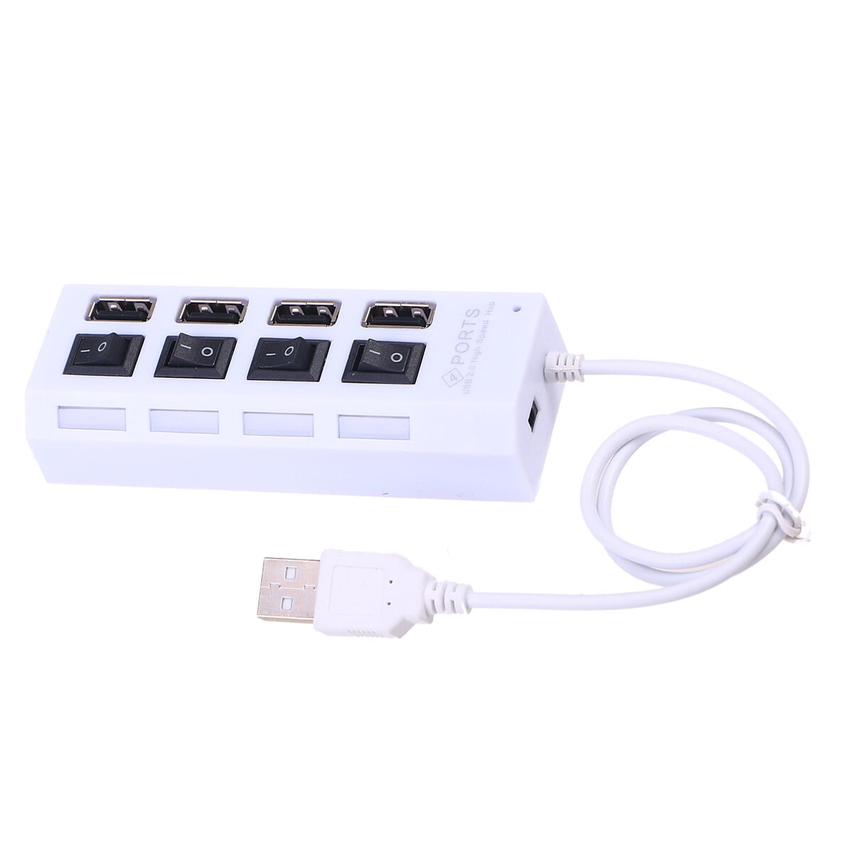 Portable USB Hub 4 Ports USB 2.0 High Data Expansion Hub USB Splitter ...