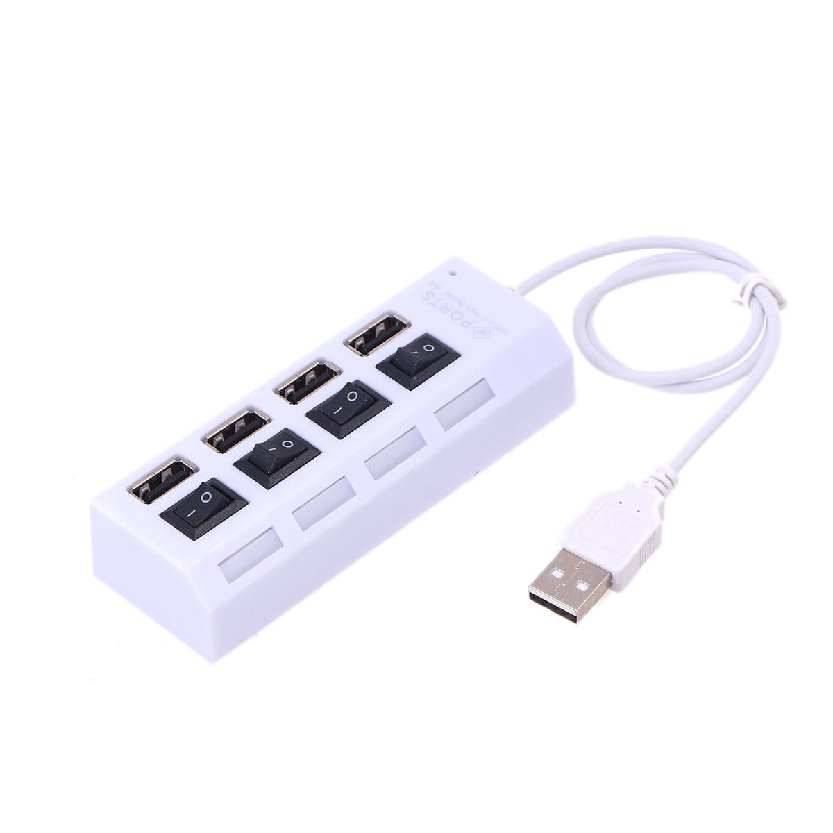 Portable USB Hub 4 Ports USB 2.0 High Data Expansion Hub USB Splitter ...