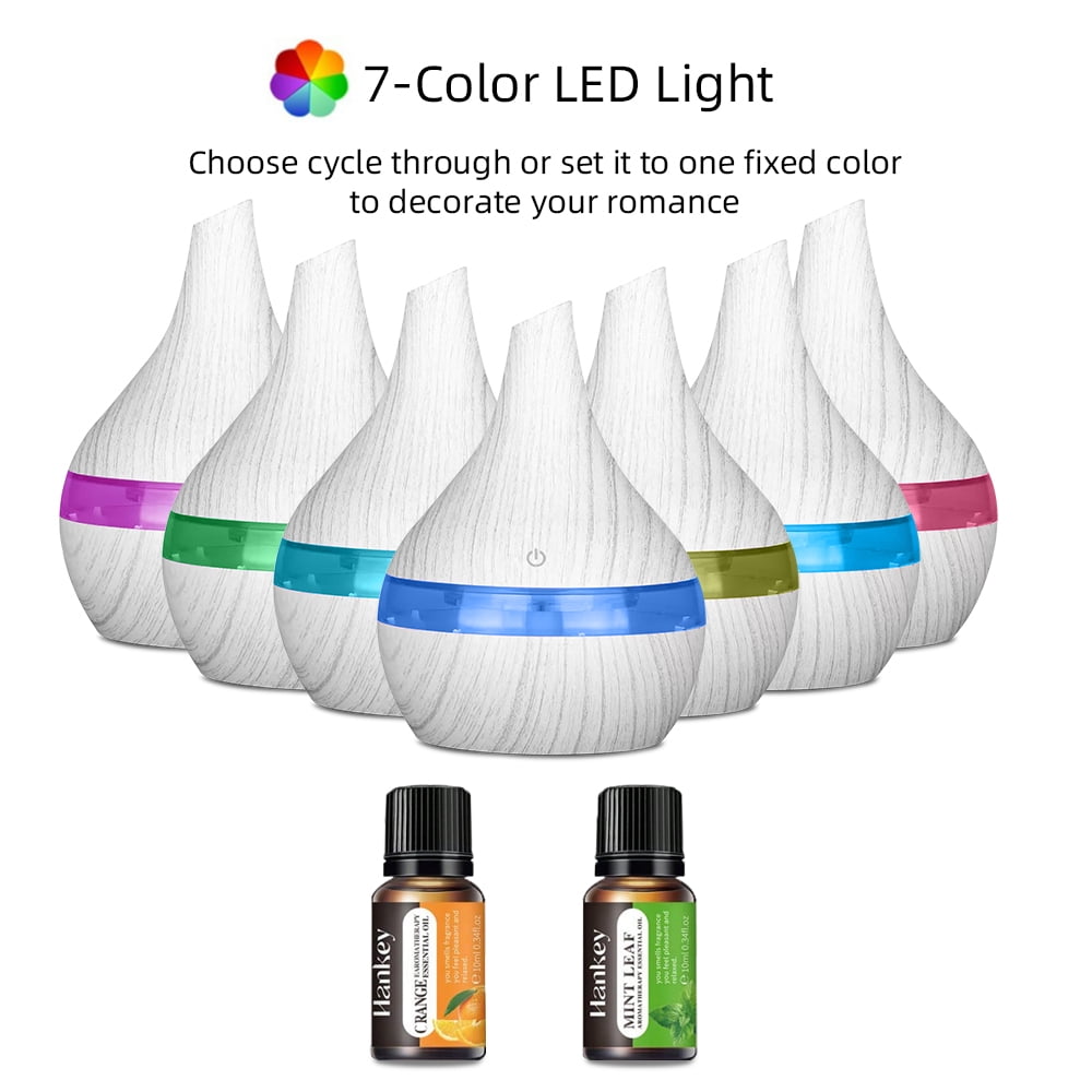 Portable USB Humidifier & Essential Oil Diffuser Mini Touch ...