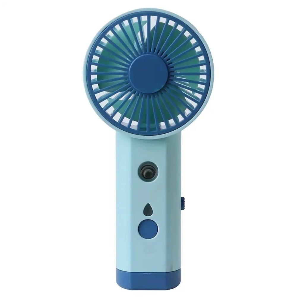 Portable USB Mini Air Cooler Humidifier with Silent Fan and Mist Spray ...