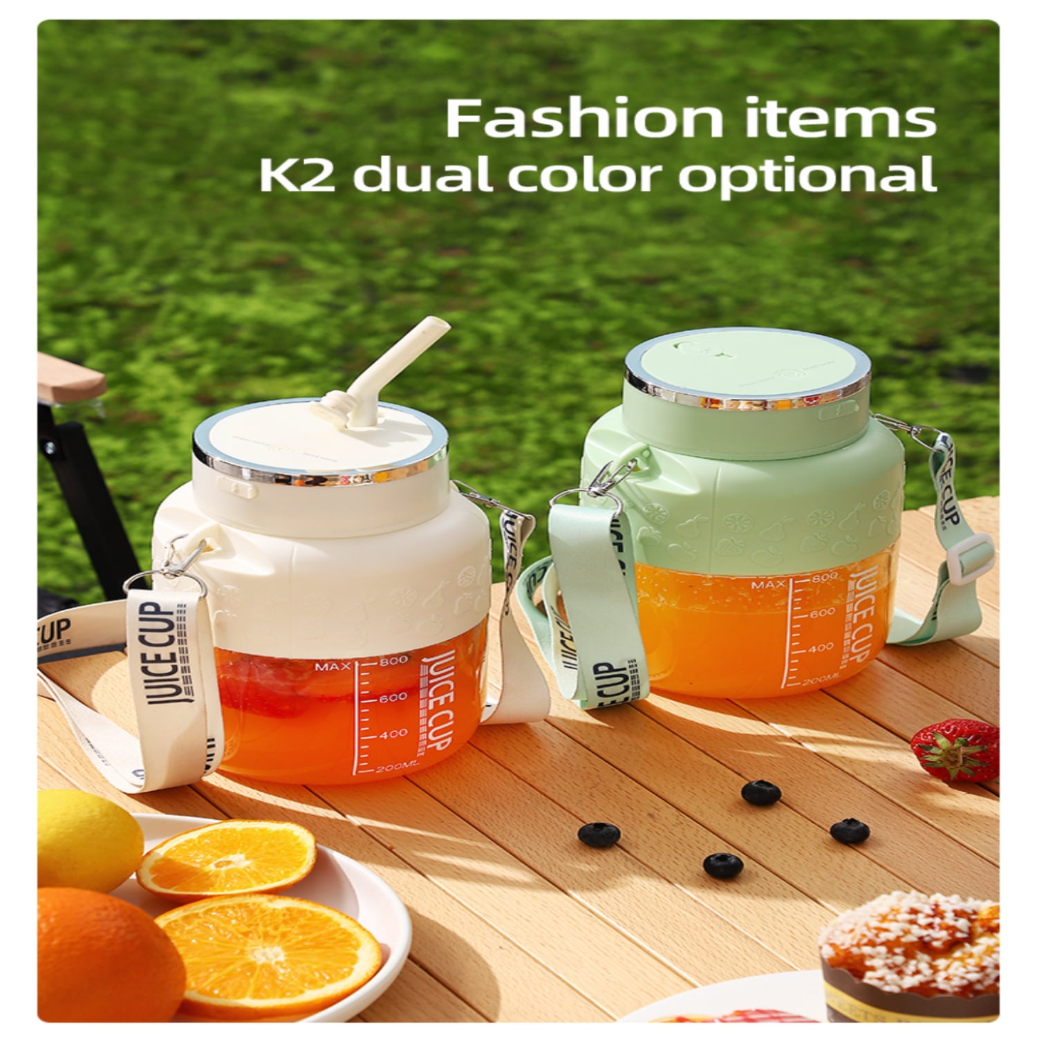 Portable USB Mini Blender Rechargeable Smoothie Maker Travel-Friendly ...