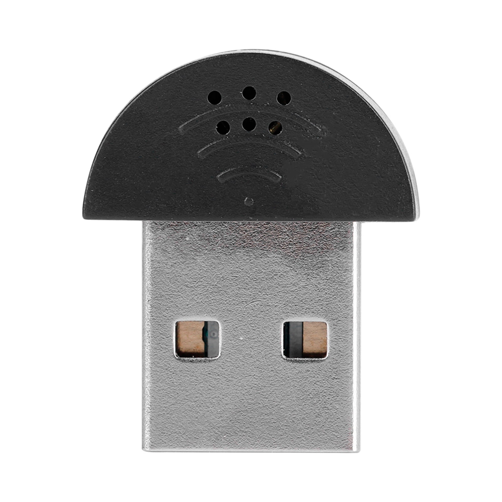 Portable USB Mini Studio Speech Microphone Recording Audio MIC Adapter ...