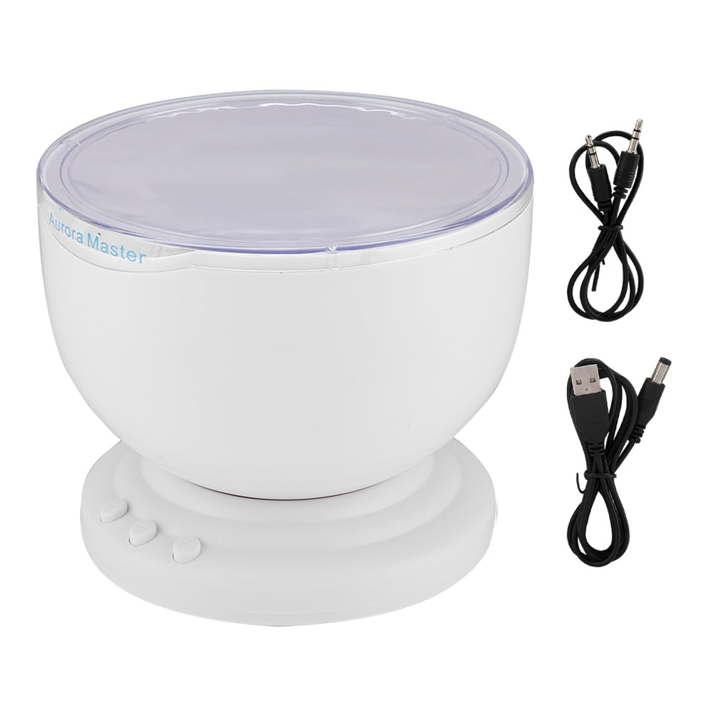 Portable USB Ocean Wave LED Music Player Light Projector for Home Decor ...