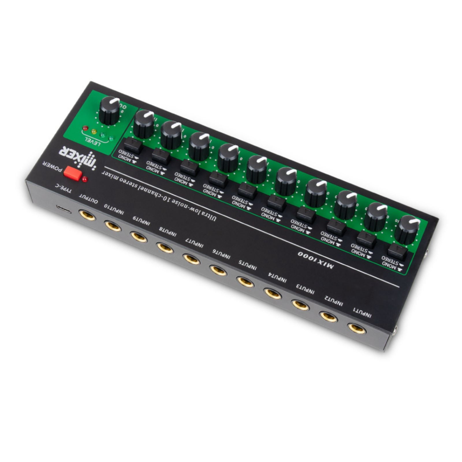 Portable USB-Powered Mixer for Outdoor Broadcasting Type-C Interface ...
