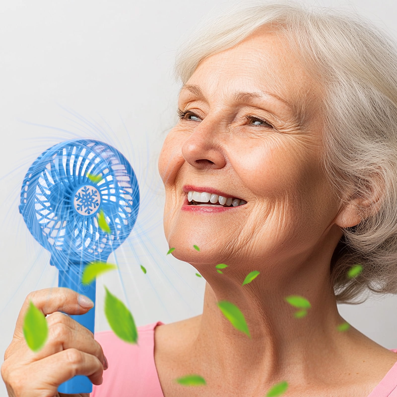 Portable USB Rechargeable Fan | Mini Handheld Desktop Fan with ...