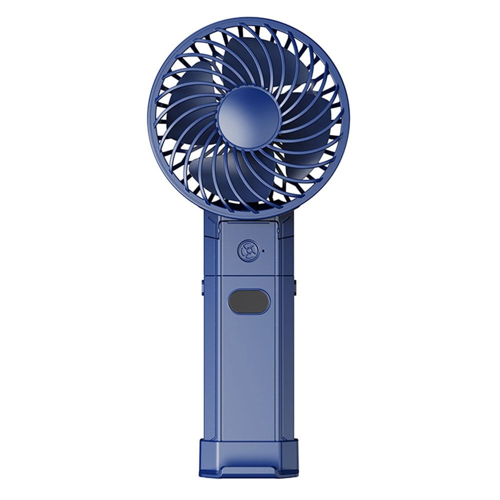 Portable USB Rechargeable Handheld Fan, 4000mAh Battery, Foldable Mini ...