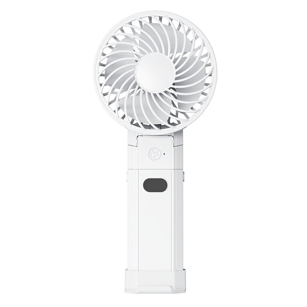 Portable USB Rechargeable Handheld Fan, 4000mAh Battery, Foldable Mini ...