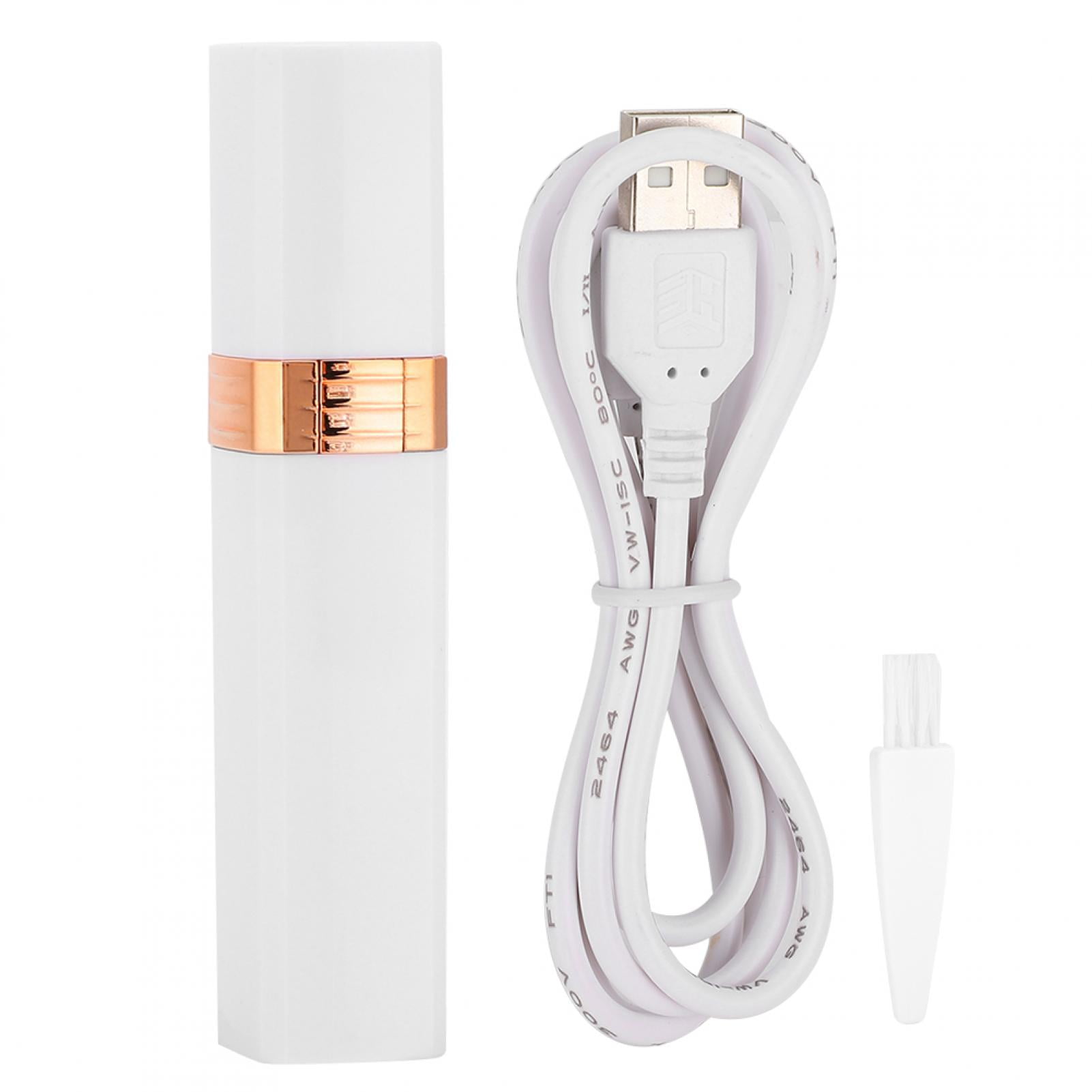 Portable USB Shaver Lipstick-Sized Women Mini Electric Hair Remover for ...