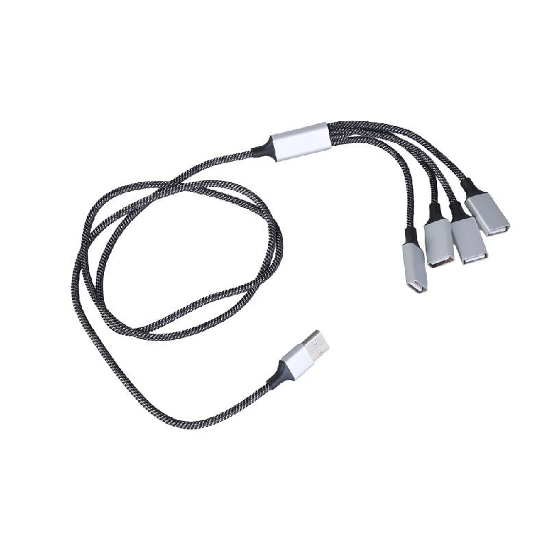 Portable USB Splitter Hub For Expanding Laptop PC Peripherals ...