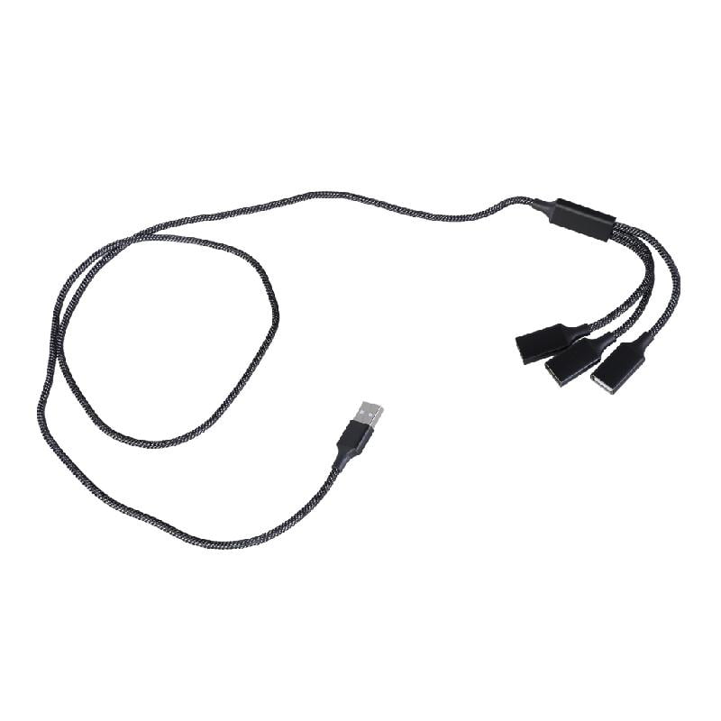 Portable USB Splitter Hub For Expanding Laptop PC Peripherals ...