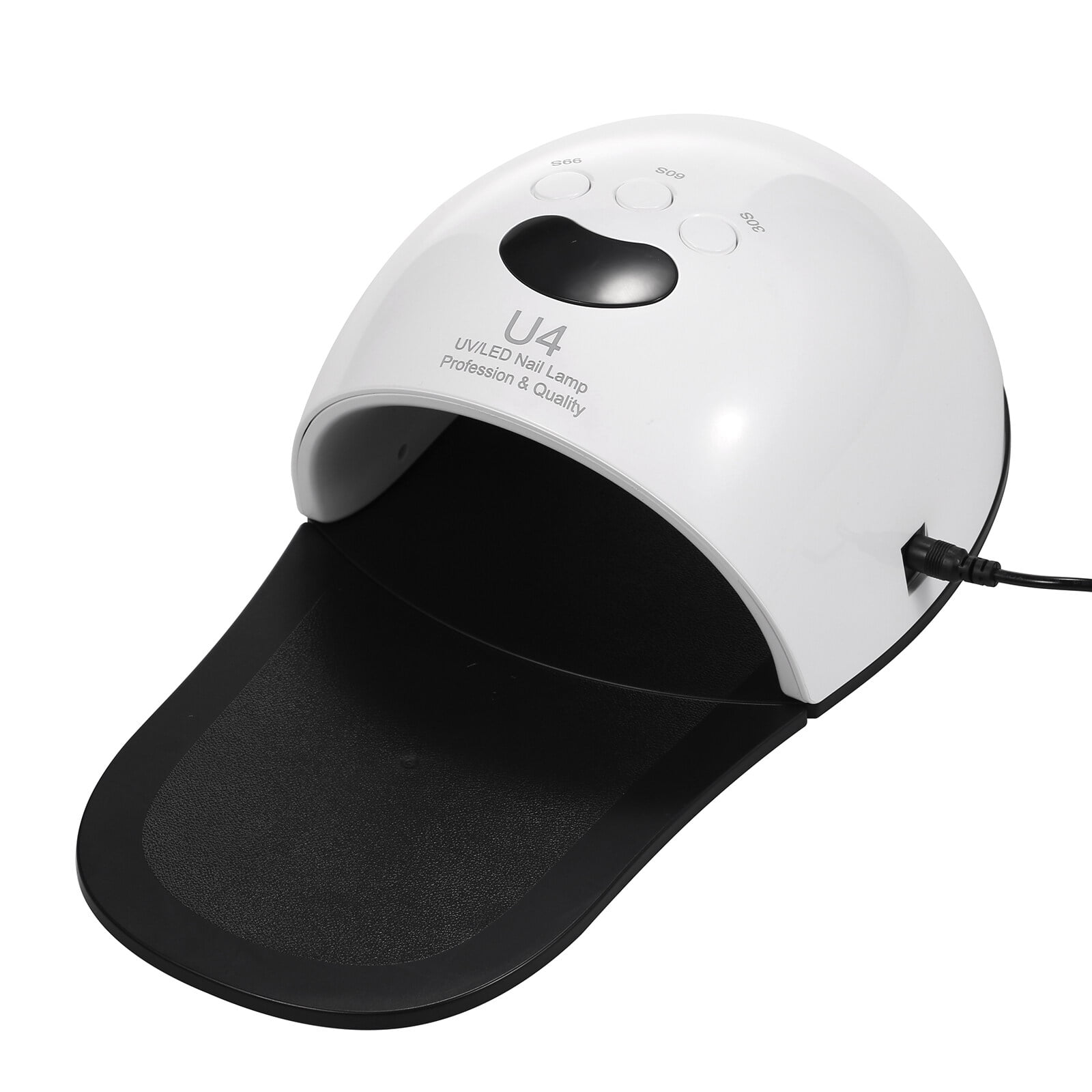 Portable UV Nail Lamp Nail Dryer LED Display 3 Timers Quick Drying for ...