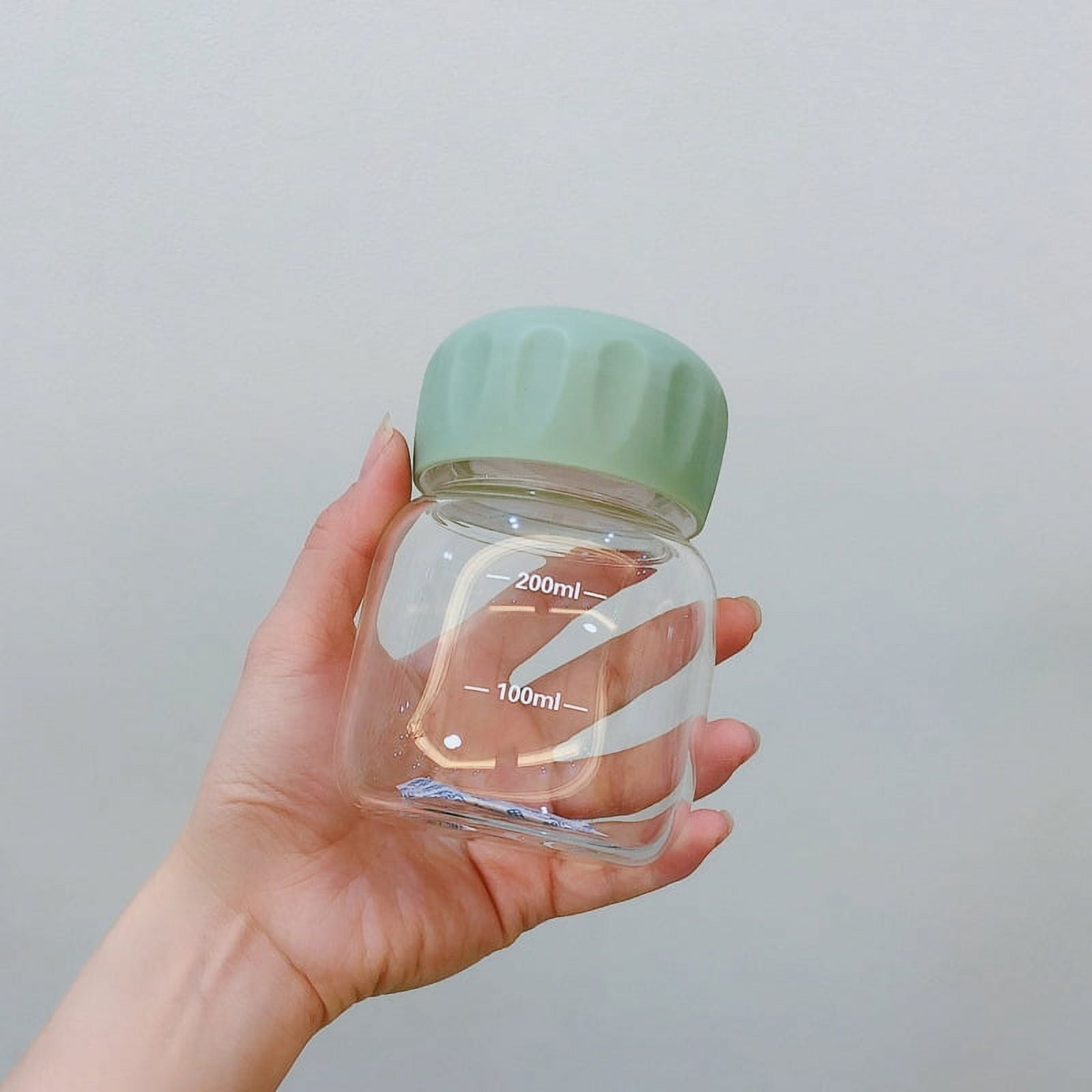 Portable Ultra Light Mini Glass Cup 6.8OZ/200ml Schoolgirl Cute Small ...
