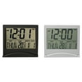 Portable Ultra-Thin Electronic Travel Clock with Date and Temperature ...