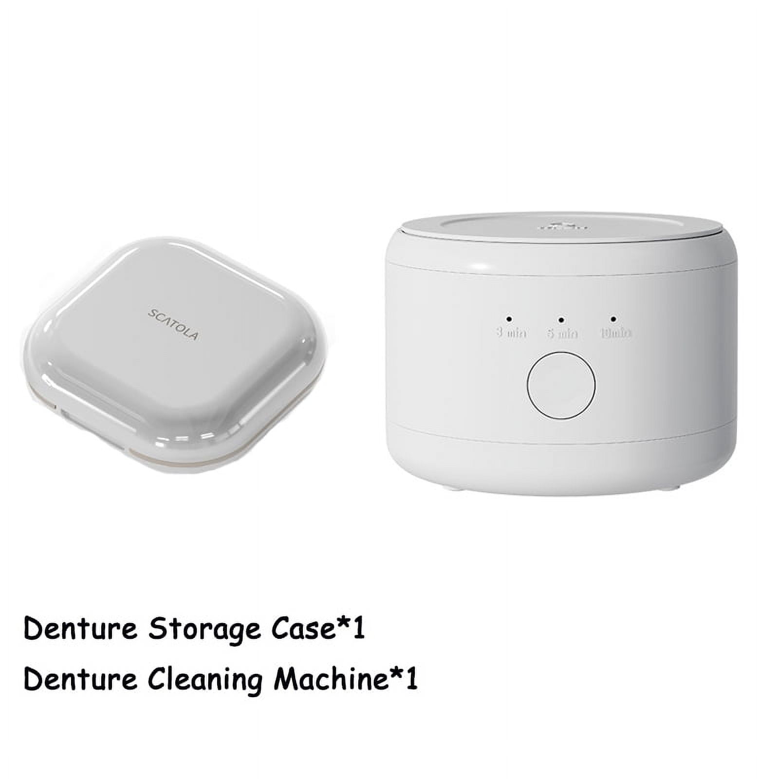 Portable Ultrasonic Retainer Cleaner Machine for Dentures Retainer ...