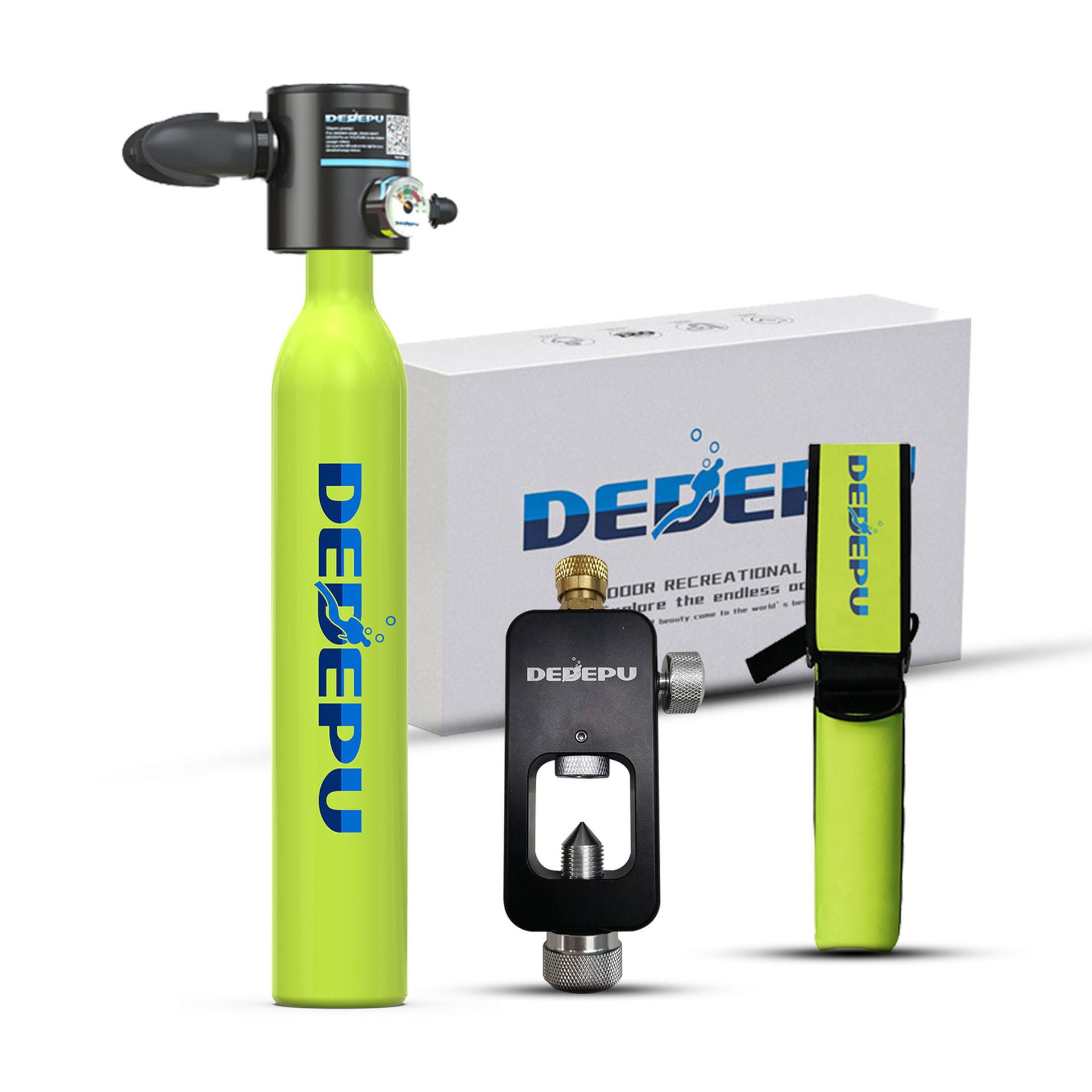 Portable Underwater Emergency Respirator Full Set of 0.5L Cylinders ...