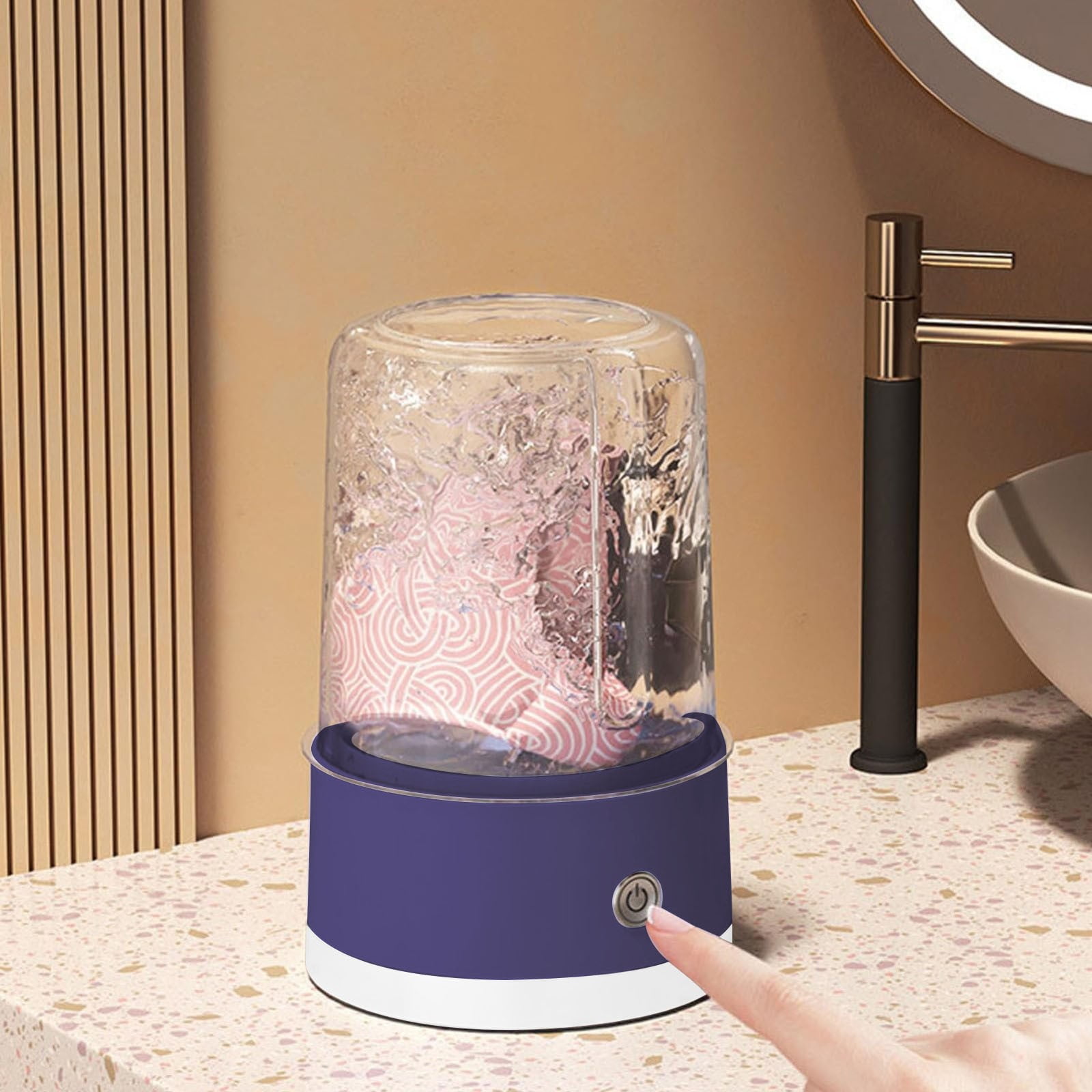 Portable Underwear Washing Cup | Mini Wireless Charging Laundry Washer ...