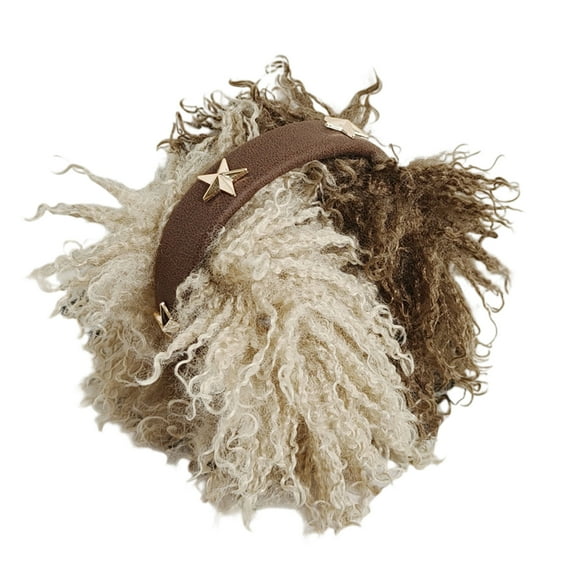 Portable Unisex Ear Protectors With Fringe Trim Practical Metal Star ...