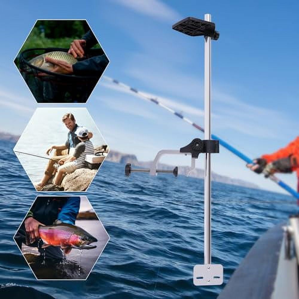 Portable Universal Fish Finder Mount Bracket Transducer Bracket 360 ...