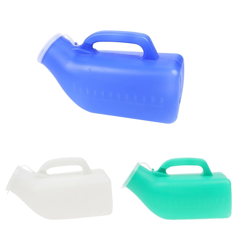 Reusable 1000ML Male Urinal with Cap Plastic Men Elderly Urinal ...