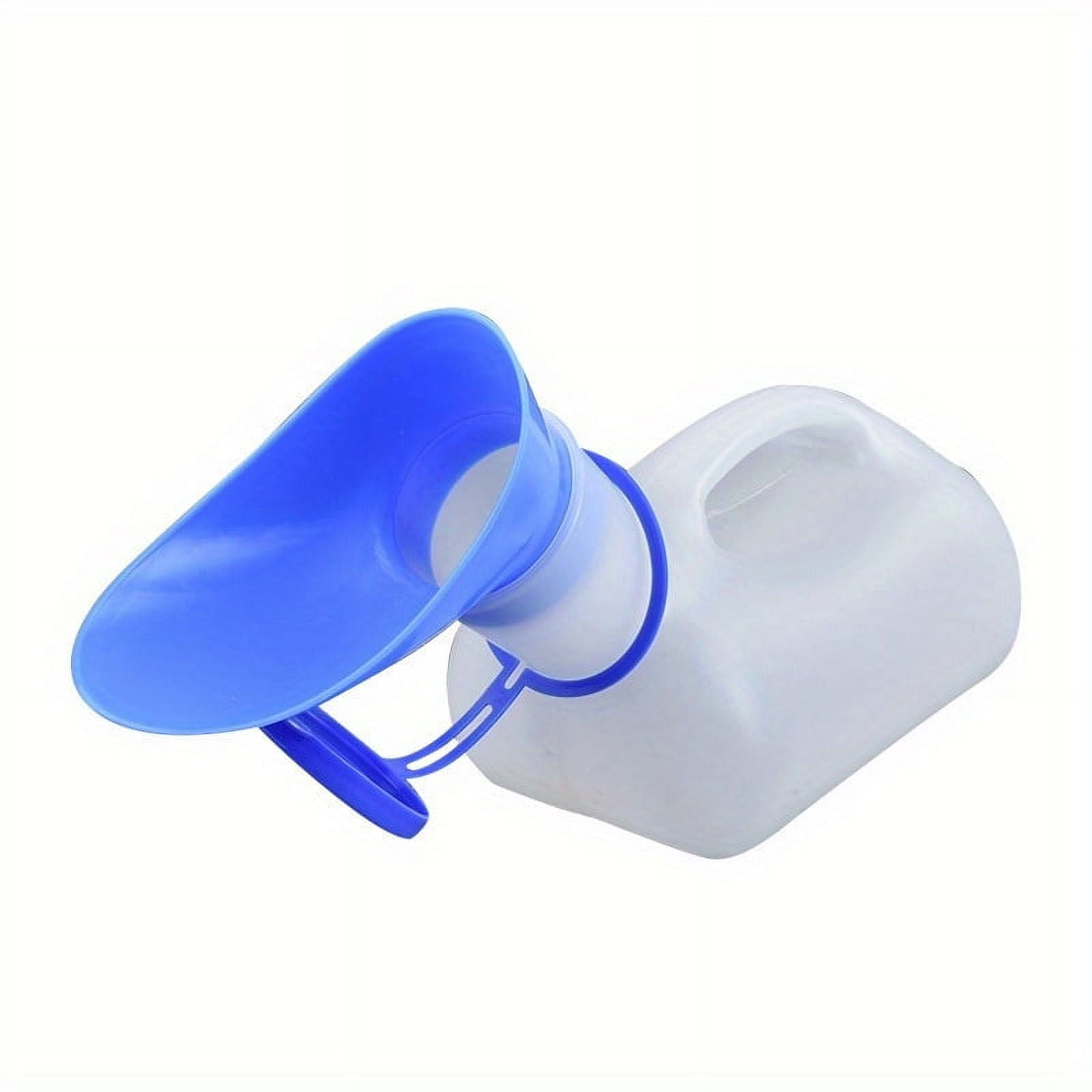 Portable Urinal with Lid & Funnel - Ideal for Men, Women, Elderly ...