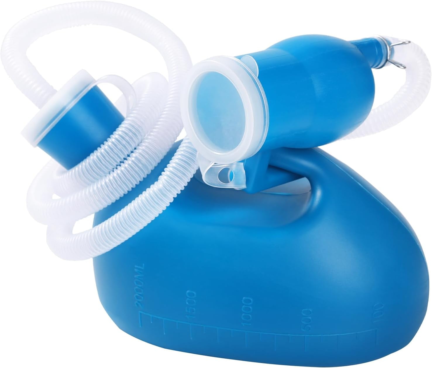 Portable Urinals for Men, 2000ml Male Potty Pee Bottle with Lid and ...