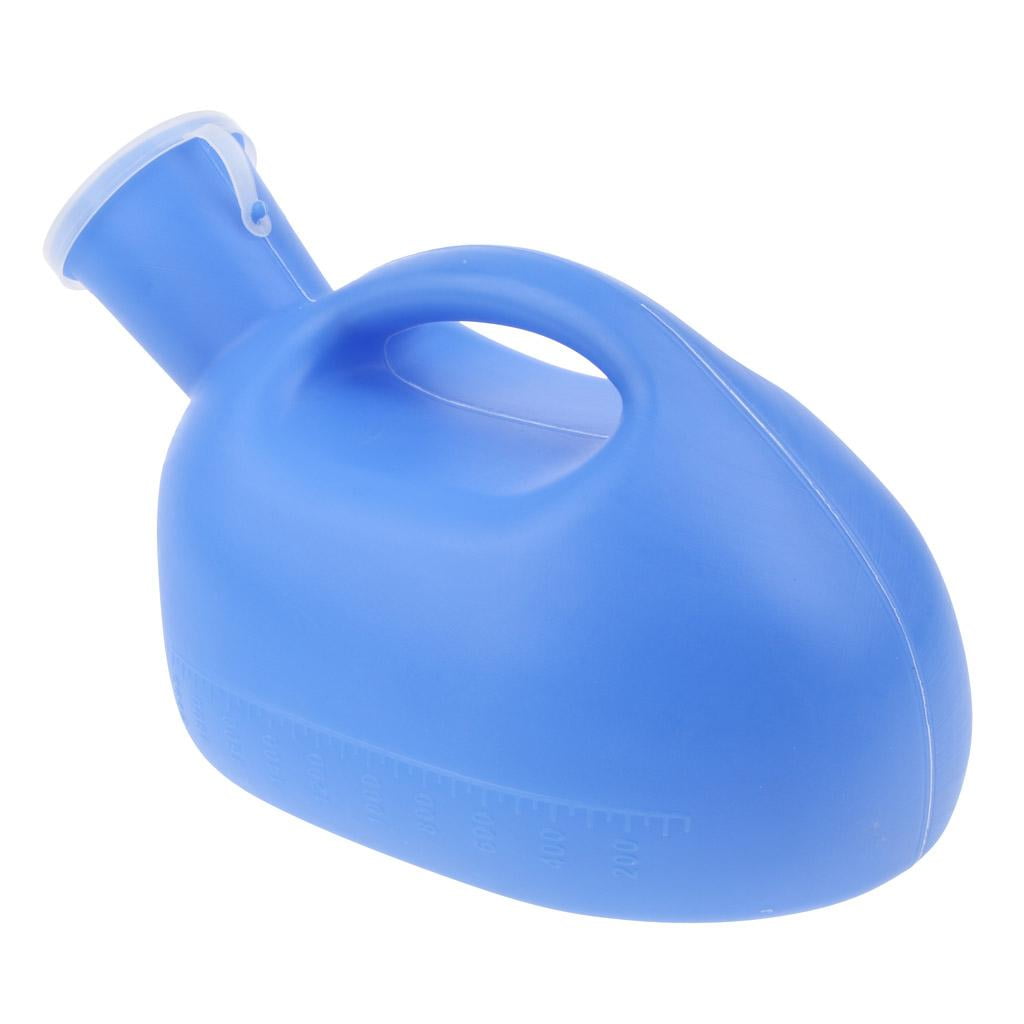 Portable Urinals for Men ,Blue Urinal Bottle Men's Potty Reusable ...