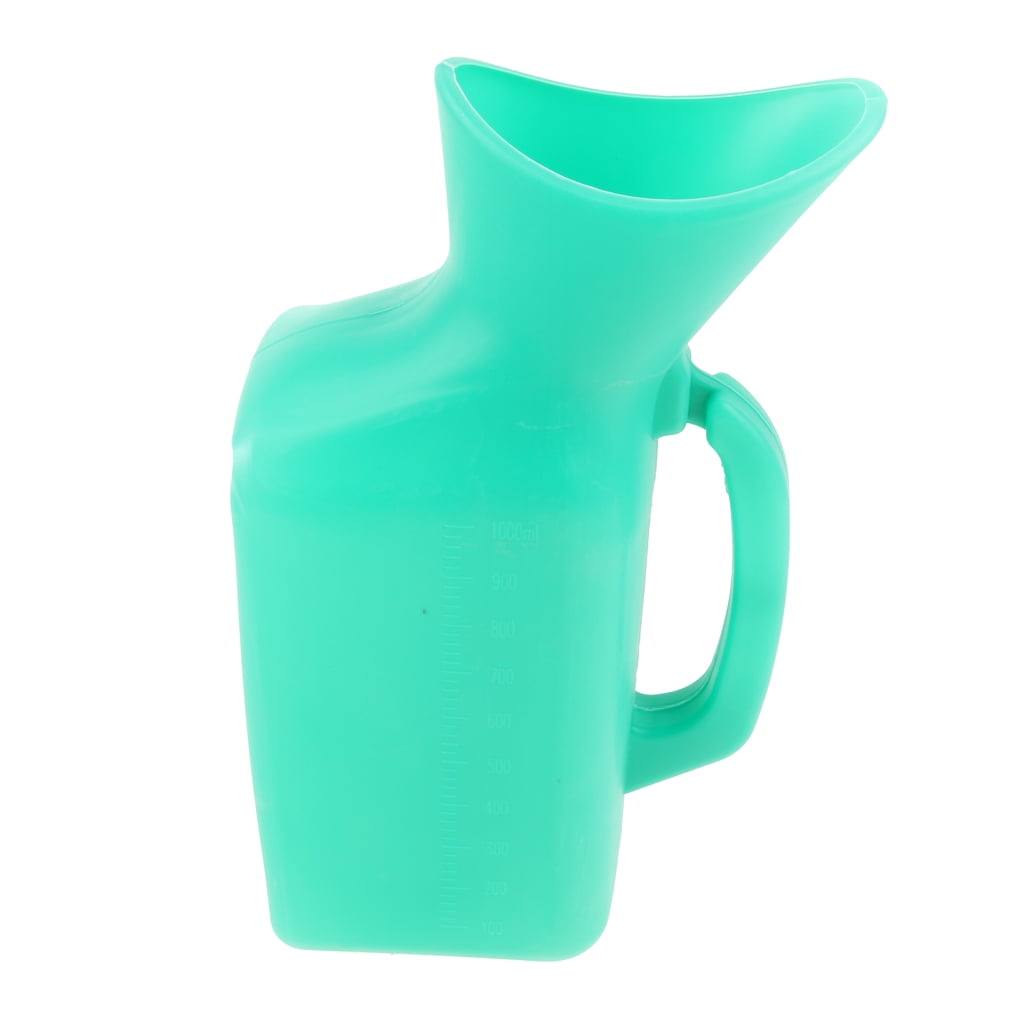 Portable Urinals for Men Women 1000ML Urinal Bottle Bed Pan Reusable ...