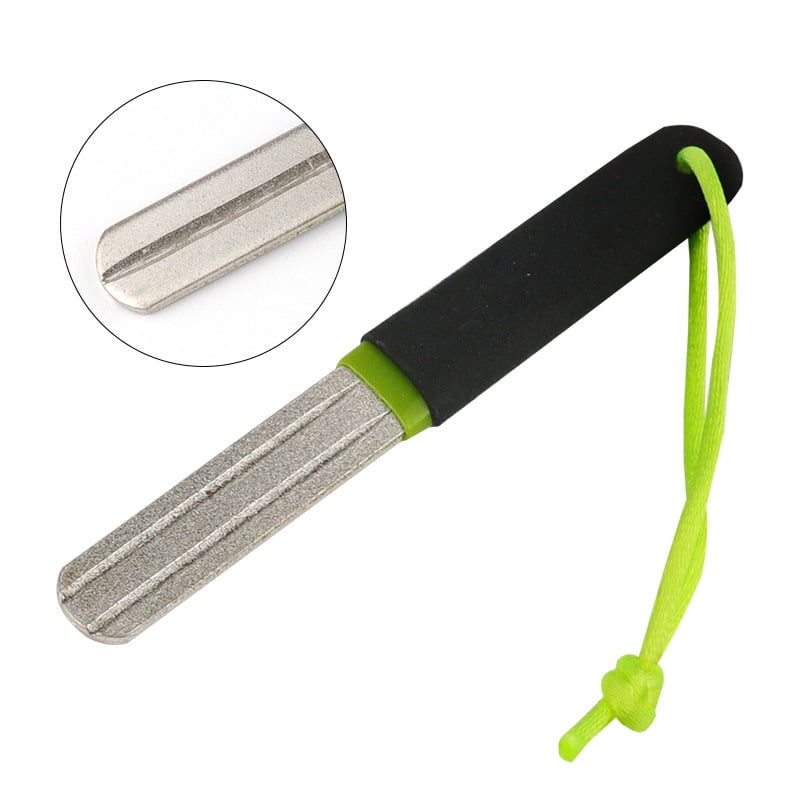 Portable V-Groove Dart Sharpener Fishing Hooks Needles Rapid Sharpening ...