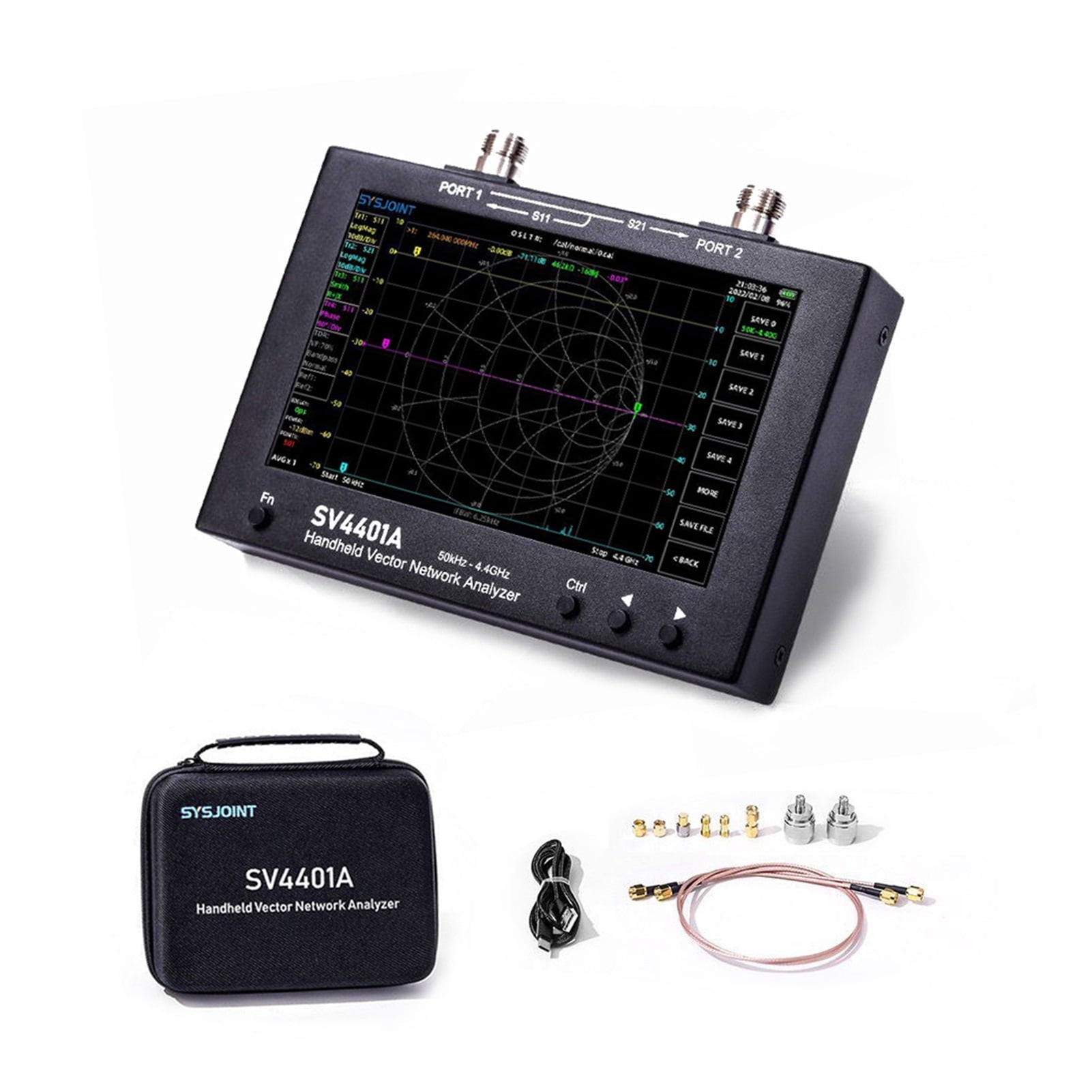 Portable VNA Vector Network Analyzer MF LF HF VHF UHF Frequency With ...