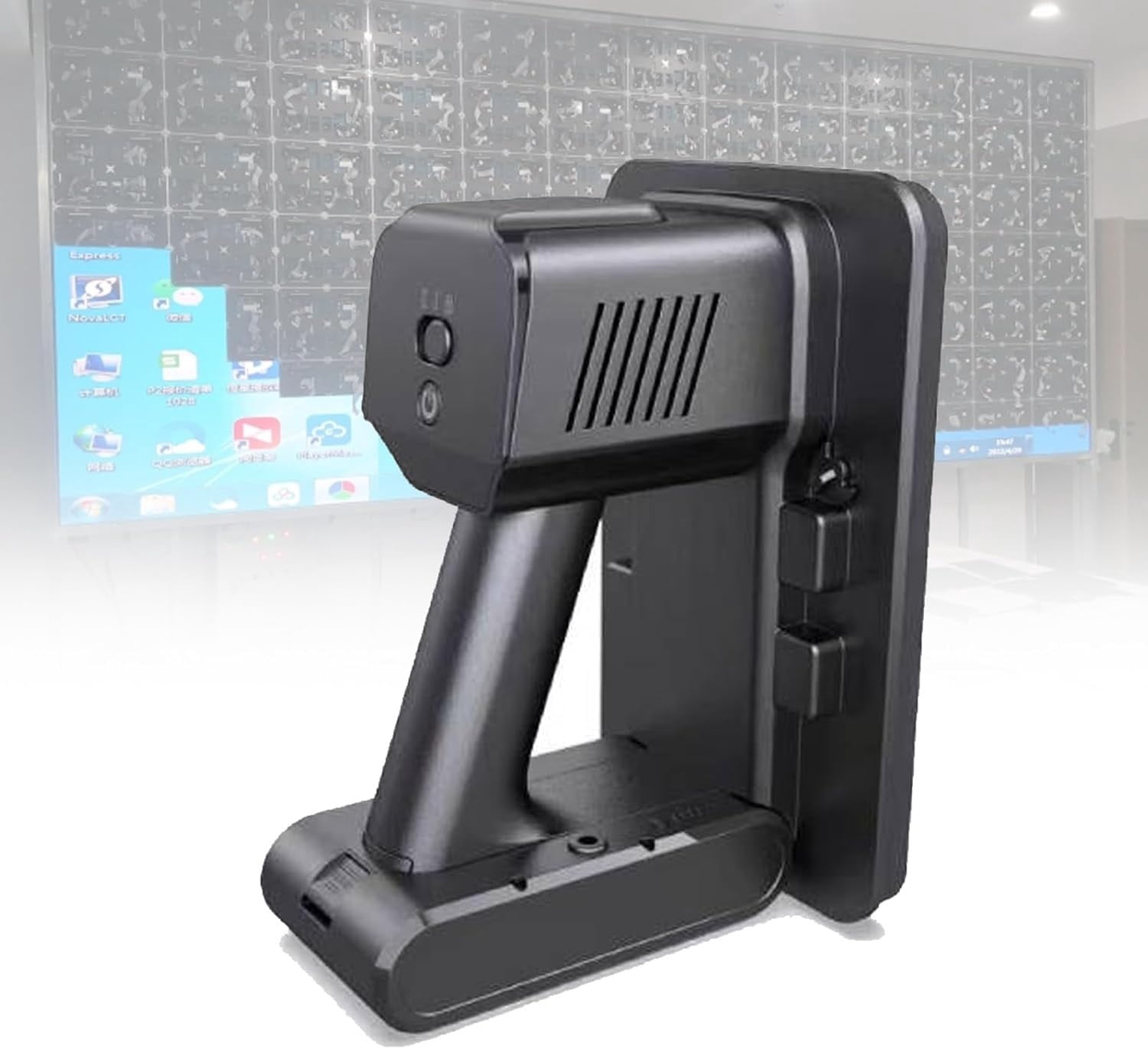 Portable Vacuum Suction Cup Lifter, Cordless Electric Battery Powered ...