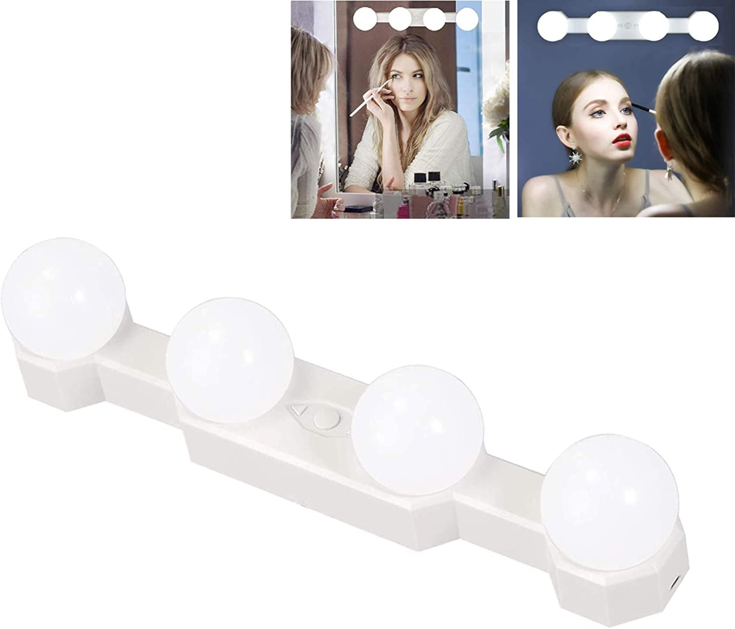 Portable Vanity Lamp With Adjustable Brightness And Suction Cup ...
