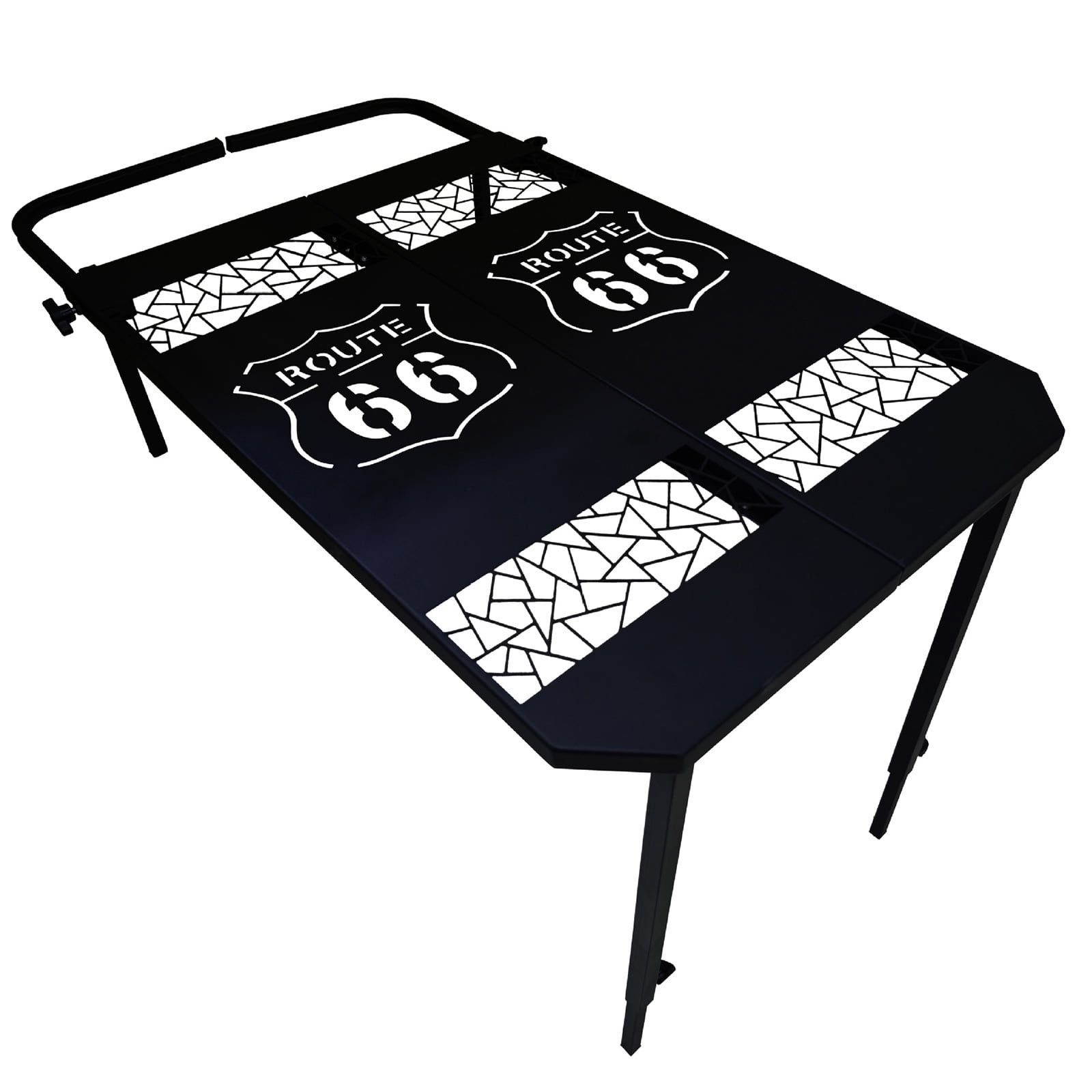 Portable Vehicle Desk Lightweight Foldable Table with Sturdy Metal ...