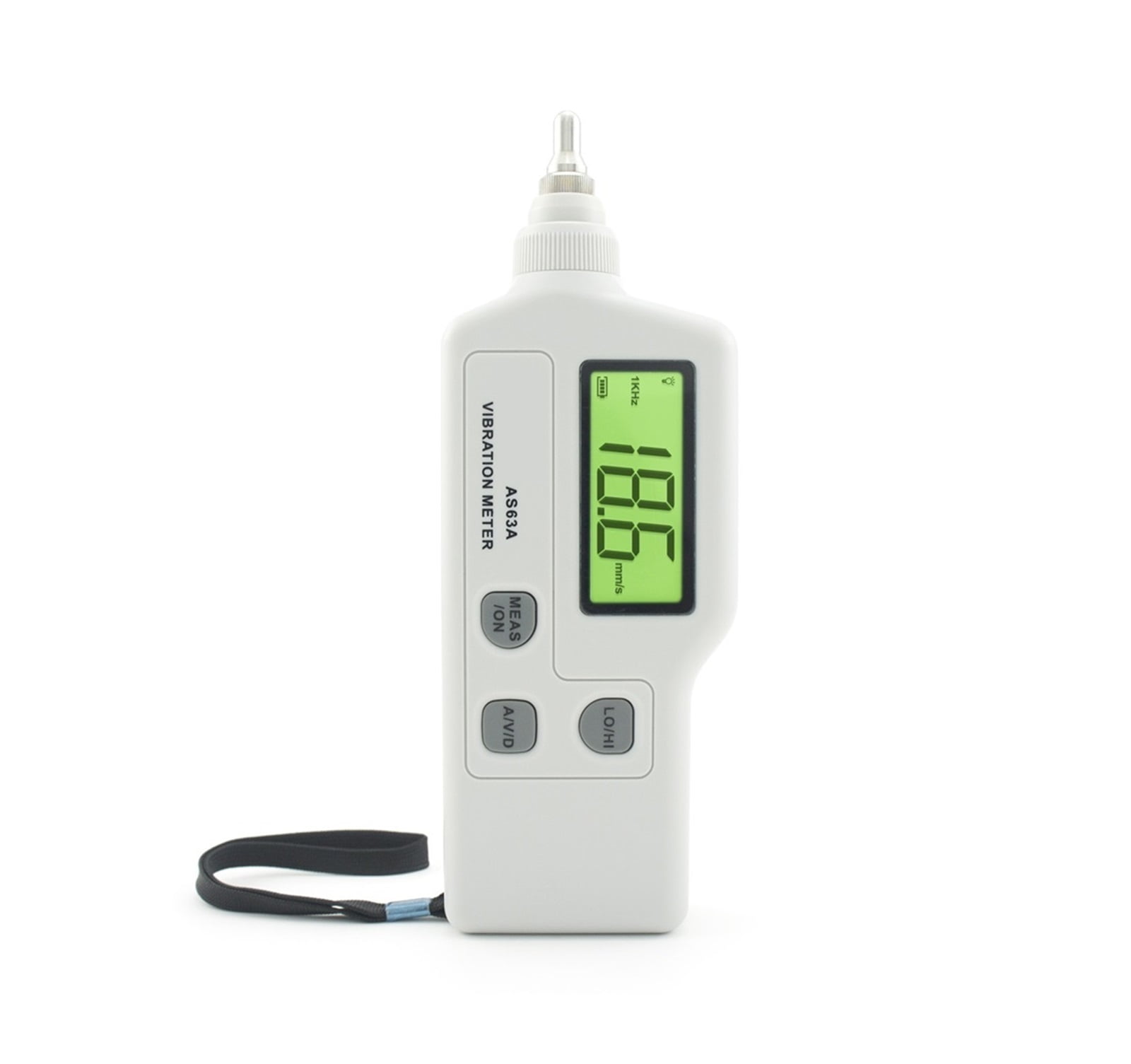 Portable Vibration Meter AS63A, Acceleration / Displacement / Vibration ...